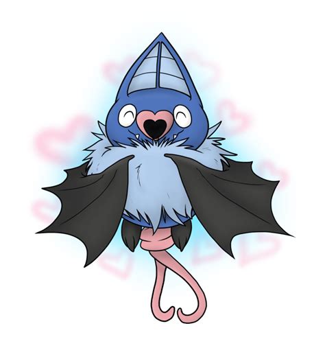 Swoobat Pokemon Echolocation Evolved Form Psychic Type Bat Pokémon Png