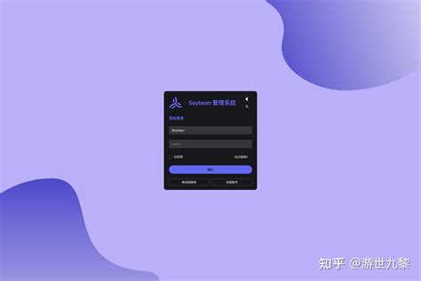 Soybeanadmin快速构建后台管理系统 知乎