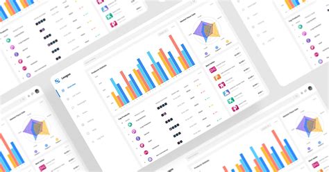 Management Dashboard Ui Kit Websites Ft Annual And Charts Envato