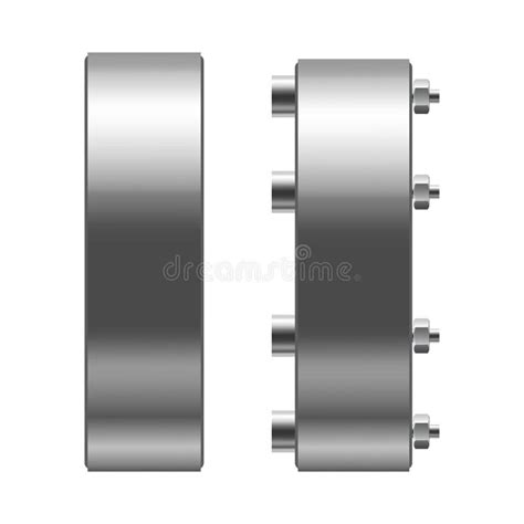 Pipe Assemblage Realistic Composition Stock Illustration Illustration