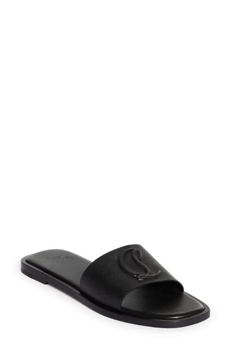 Womens Black Slide Sandals Nordstrom