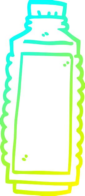 만화 물병의 차가운 그라데이션 선 그리기 0명에 대한 스톡 벡터 아트 및 기타 이미지 0명 그라데이션 기이함 Istock