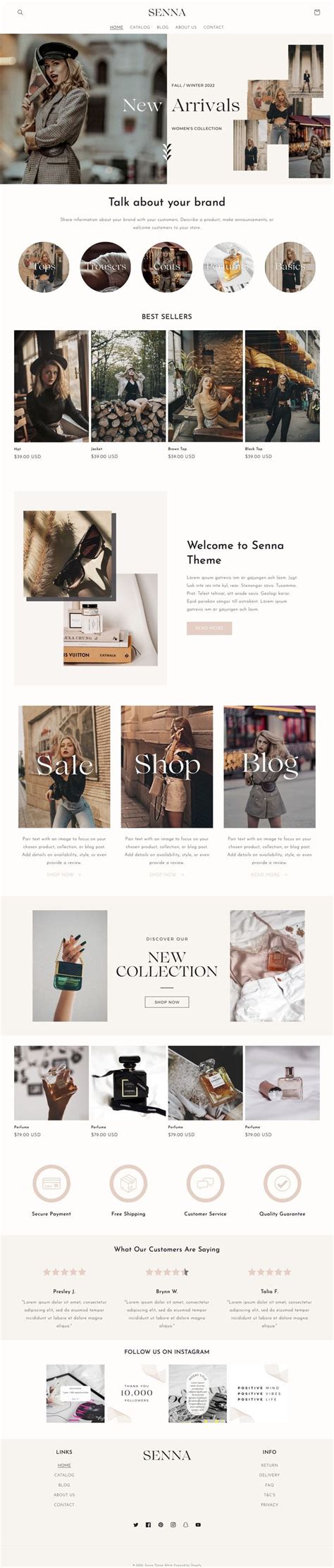 shopify theme template aesthetic shopify template minimal shopify