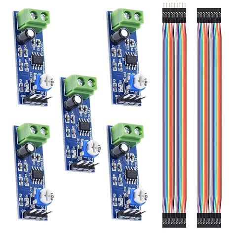 Buy DAOKI 5PCS Audio Amplifier Module Mini LM386 DC 5V 12V Mono Power Module HiFi DIY