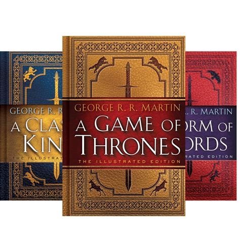 Game Of The Thrones Illustrated Editions Book Series By George R R