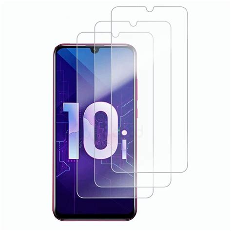 Buy 3Pcs 2Pcs 1Pcs Protective Glass for Honor 10i Screen Protector for ...