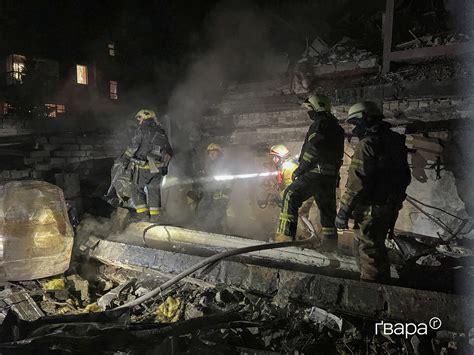 Наслідки обстрілів «Шахедами Київського та Шевченківського районів