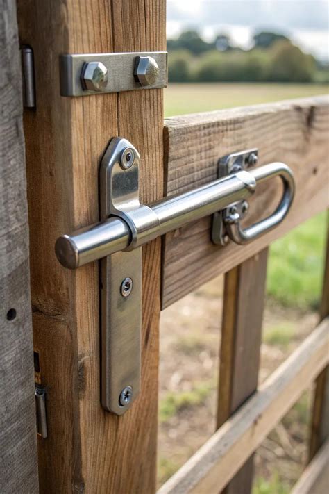 15 Creative Homemade Cattle Gate Latch Ideas Diy Sprout