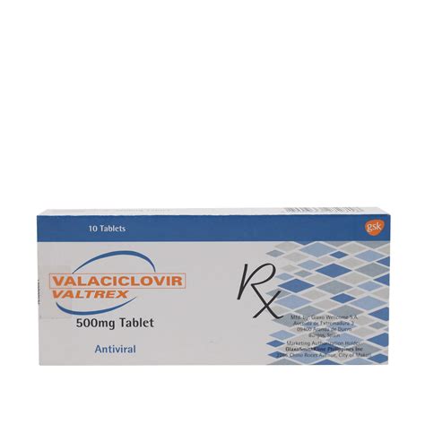 Mypharma Valtrex Tabs 500mg 10