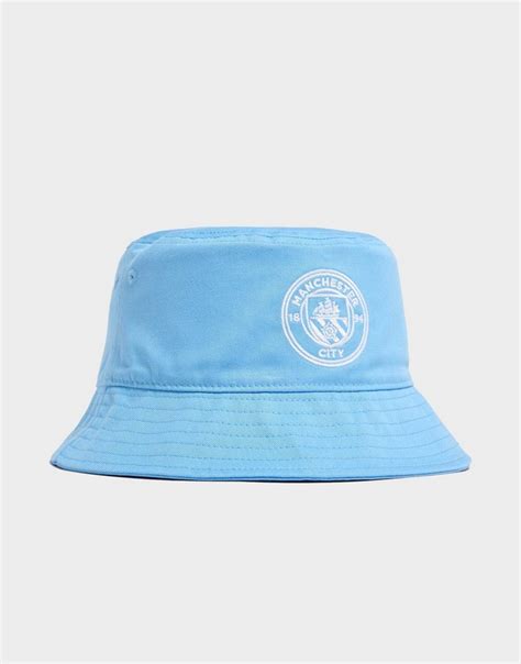 Blue Puma Manchester City Fc Bucket Hat Jd Sports