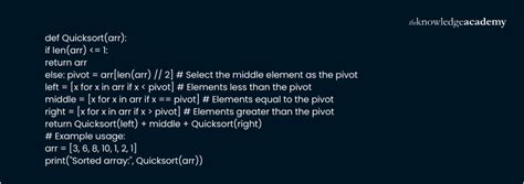 Quick Sort Algorithm Everything You Should Know