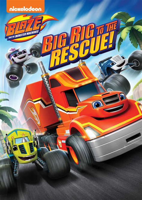 Blaze And The Monster Machines Big Rig To The Rescue Dvd Giveaway