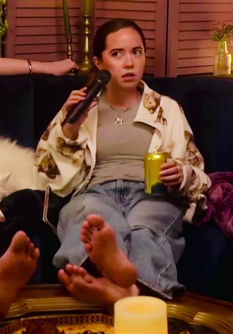 Maya Higa Showing Her Soles On A Podcast Mayahiga Barefoot Feet