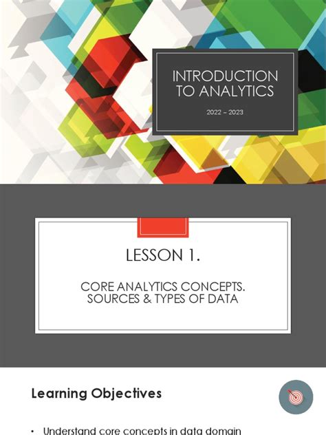 Core Concepts Of Data Analytics 2023 Pdf Data Information