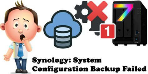 Synology System Configuration Backup Failed Marius Hosting