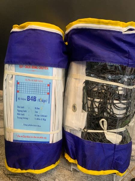 Lưới Bóng Chuyền Cáp Nhựa Tandt B4b Thể Thao Uni