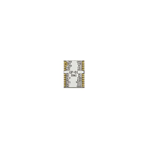 High Performance Gps Receiver Module Bdsglonass Smd 24 Package Rf