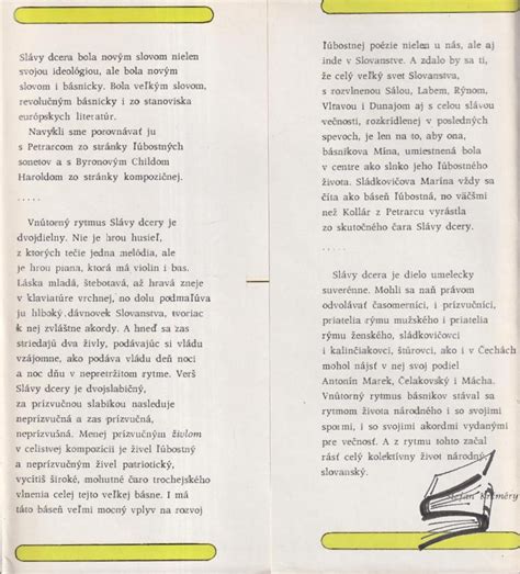 Slavy Dcera Antikvariat Stary Svet