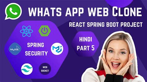 Whatsapp Web Clone With Spring Boot React Redux Update Profile And