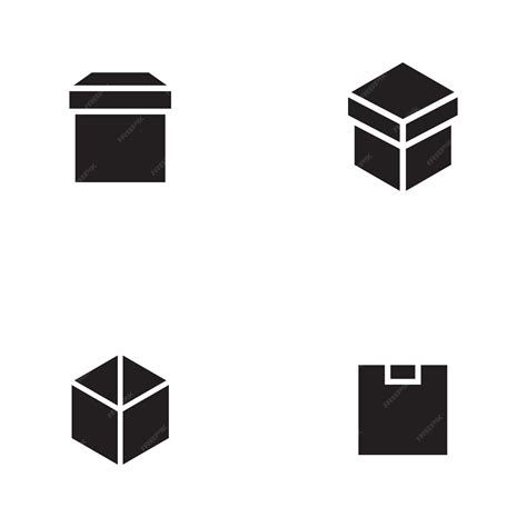 Premium Vector Box Vector Illustration Icon