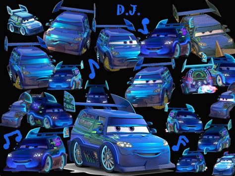 Tuner Cars Pixar Dj From Cars Movie Cars Movie Background Wallpaper