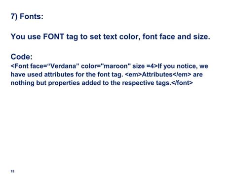 Html Basic Training For Beginners Learn Html Coding Ppt