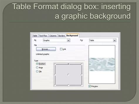 Libre Office Writer Lesson Working With Tables And Templates PPTX