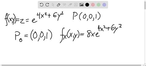 Solved For The Following Exercises Find Parametric Equations For The Normal Line To The Surface