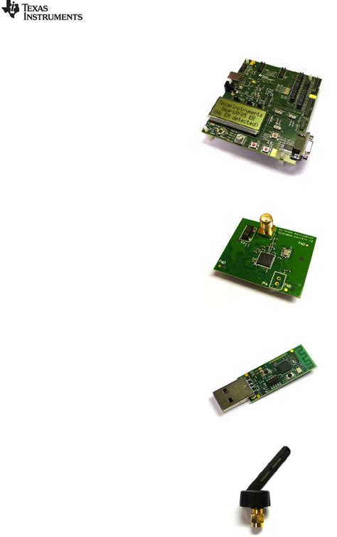 Cc2530 Dev Kit User Guide Datasheet By Texas Instruments Digi Key Electronics