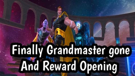 MCOC Grandmaster Defeat And Crystal Opening YouTube