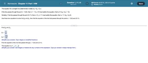 Solved Homework Chapter 11 Part 1 Hw Question 1 11 1 3