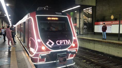 Cptm Celebra O Natal Com Trem Decorado Mobilidade Sampa