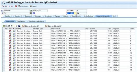 Sap Isu Abap Debugger Variant
