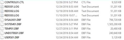 dbf windows got crashed and how to recover the old oracle db stack