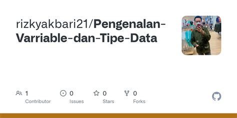 Github Rizkyakbari21pengenalan Varriable Dan Tipe Data
