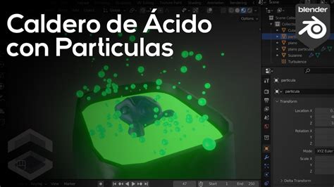 Crear Caldero de Pociones con Sistemas de Partículas en Blender 3.3 ...