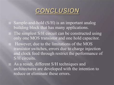 analog signal processing pptx