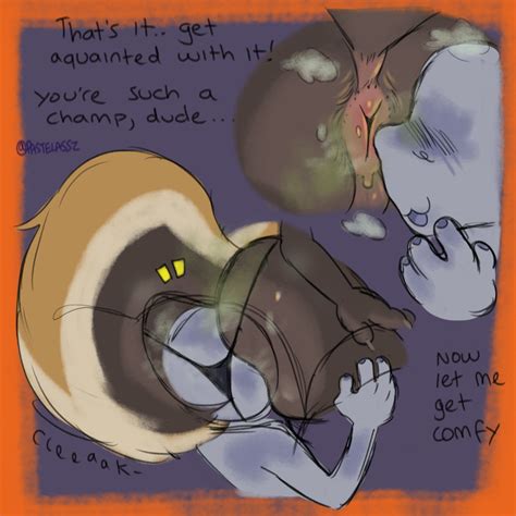 Rule 34 Absurd Res Ambiguous Gender Anthro Big Duo Face In Ass Fart