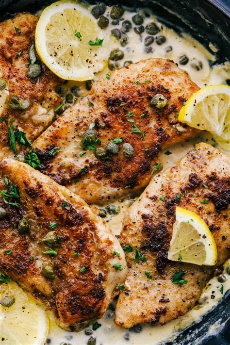 Creamy Lemon Chicken Piccata The Recipe Critic Recipe Ocean