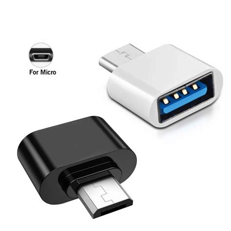 Adaptador Conversor Micro Usb Otg Macho Para Usb V Fêmea Sincronização de Dados Shopee Brasil