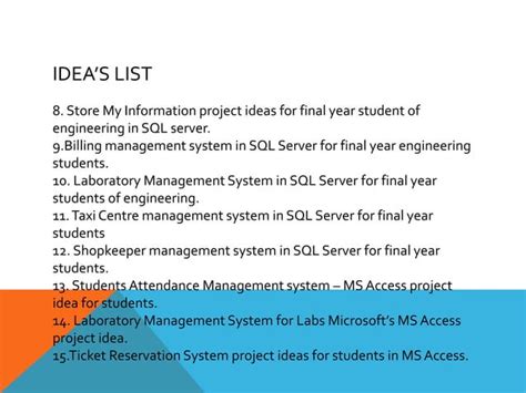 Sql Server Database Project Ideas Top Latest And Best Project Ideas Final Year Engineering
