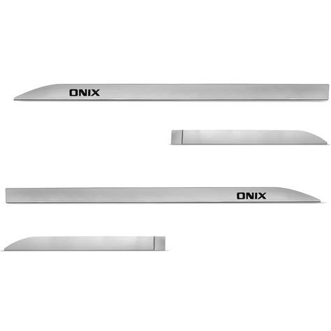 Friso Lateral Onix 2013 A 2024 Prata Shark General Car