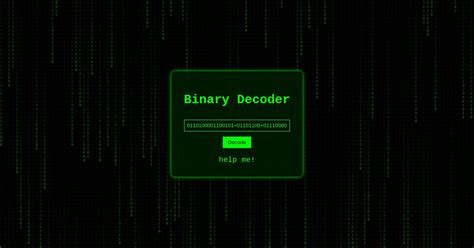 Binary Decoder