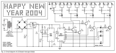 Scrolling Led Display Circuit Diagram Circuit Diagram