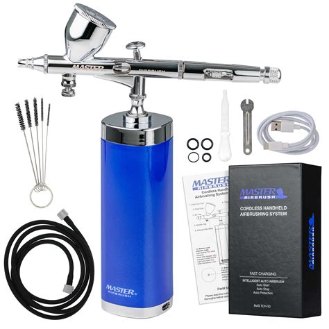 Master Airbrush Powerful Cordless Handheld Multipurpose Airbrushing