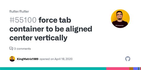 Force Tab Container To Be Aligned Center Vertically · Issue 55100