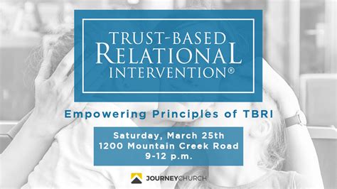 Trust Based Relational Intervention Journey Church