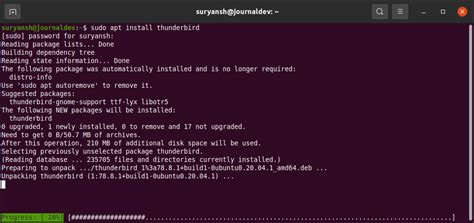 How To Install Thunderbird On Linux LinuxForDevices