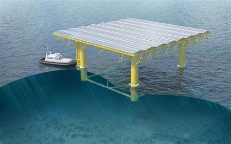 Testplatform Voor Zonnepanelen Op Zee Krijgt Vorm Ecotips