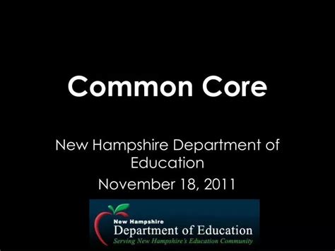 Ppt Common Core Powerpoint Presentation Free Download Id 834660